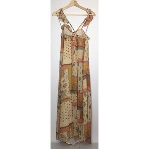 Zara | Dresses | Zara Paisley Multicolor Ruffle Maxi Dress | Poshmark